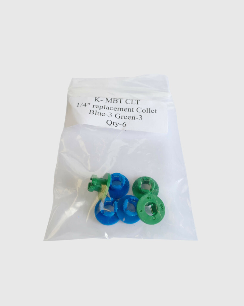 Cap Collet For CAP-MBT (3 Blue And 3 Green) | EZ-FLO Australia