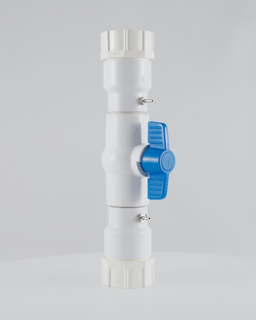 Coupling Connector With Ball Valve, 50mm | EZ-FLO Australia
